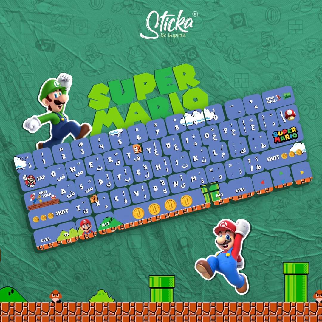 Mario keyboard – dotgallery
