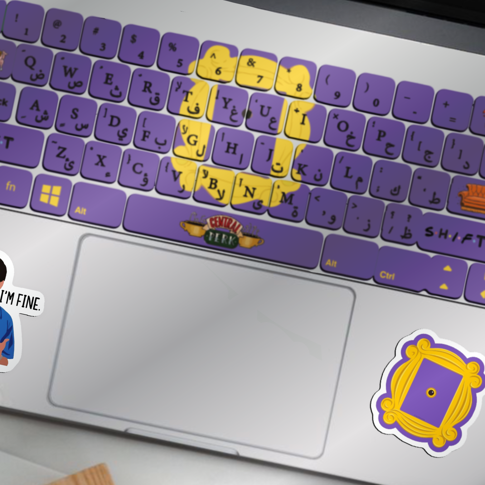 friends keyboard – dotgallery